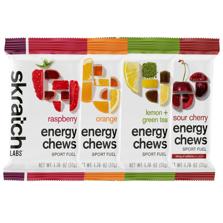 Skratch Labs Energy Chews Sport Fuel are made with real fruit